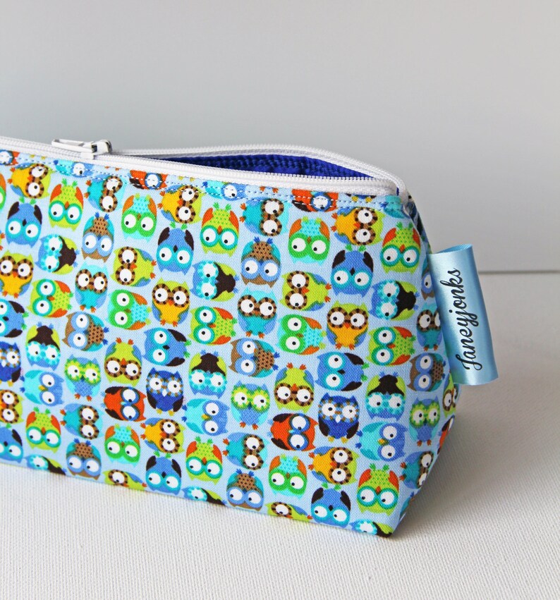 Mini Owls Toothbrush Bags Sleepover Wash Bag Makeup and Wash - Etsy