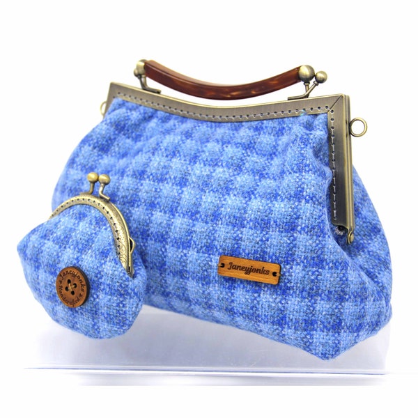 Tweed Purse - Etsy