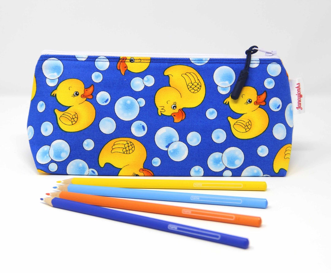 Rubber Ducks Pencil Case, 3D Shape, Multiple Sizes Available, Great ...