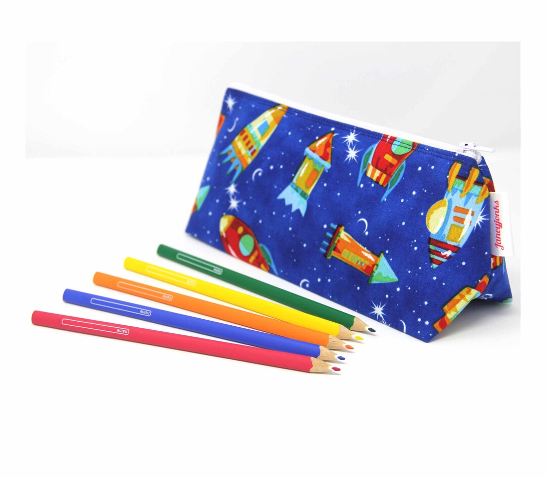 Space Rockets 3D Pencil Case, Multiple Sizes Available, Great Gift for ...