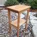 Handcrafted, Wood Cribbage Table, Small Side Table - Etsy