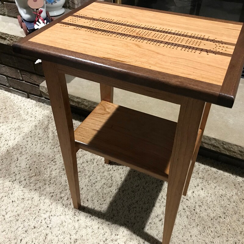 Cribbage Board Table - Etsy