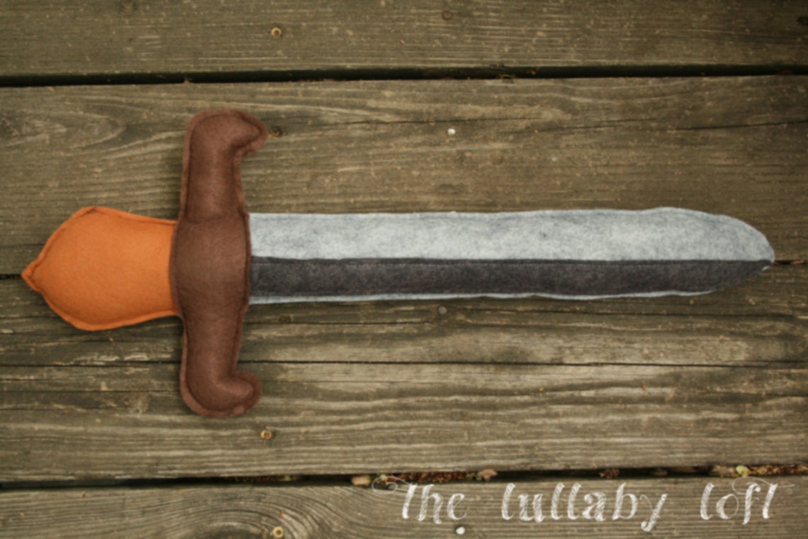 Child's Play Felt Sword PATTERN Time for an - Etsy