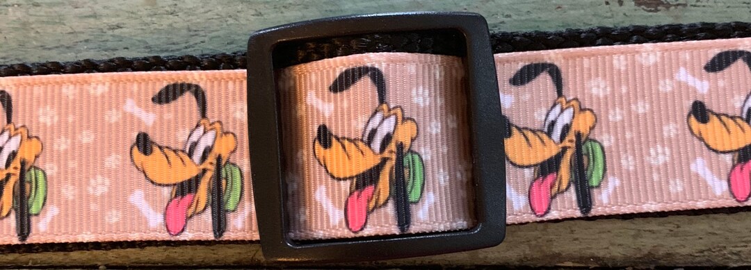 Dog Collar " * Pluto * 1" Adjustable Buckle or Martingale - Etsy