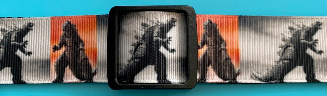 Dog Collar Godzilla Sci-fi 1 Adjustable Buckle or Martingale - Etsy