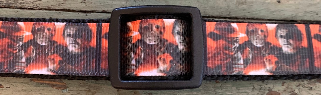 5/8" Cat * Kitty Collar * Horror * Adjustable Breakaway Buckle Collar ...