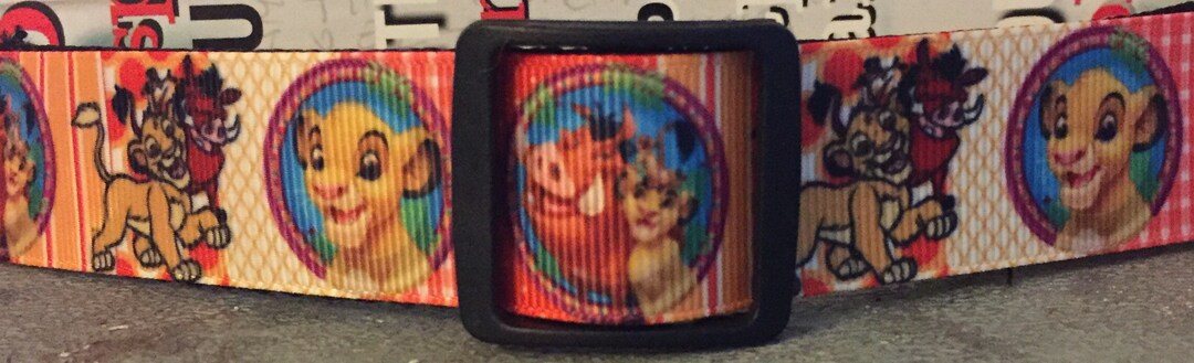 Collar para perros Simba y Pumbaa 1 Collar de perro de hebilla ...