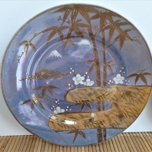 Japanese Blue Lusterware - Etsy