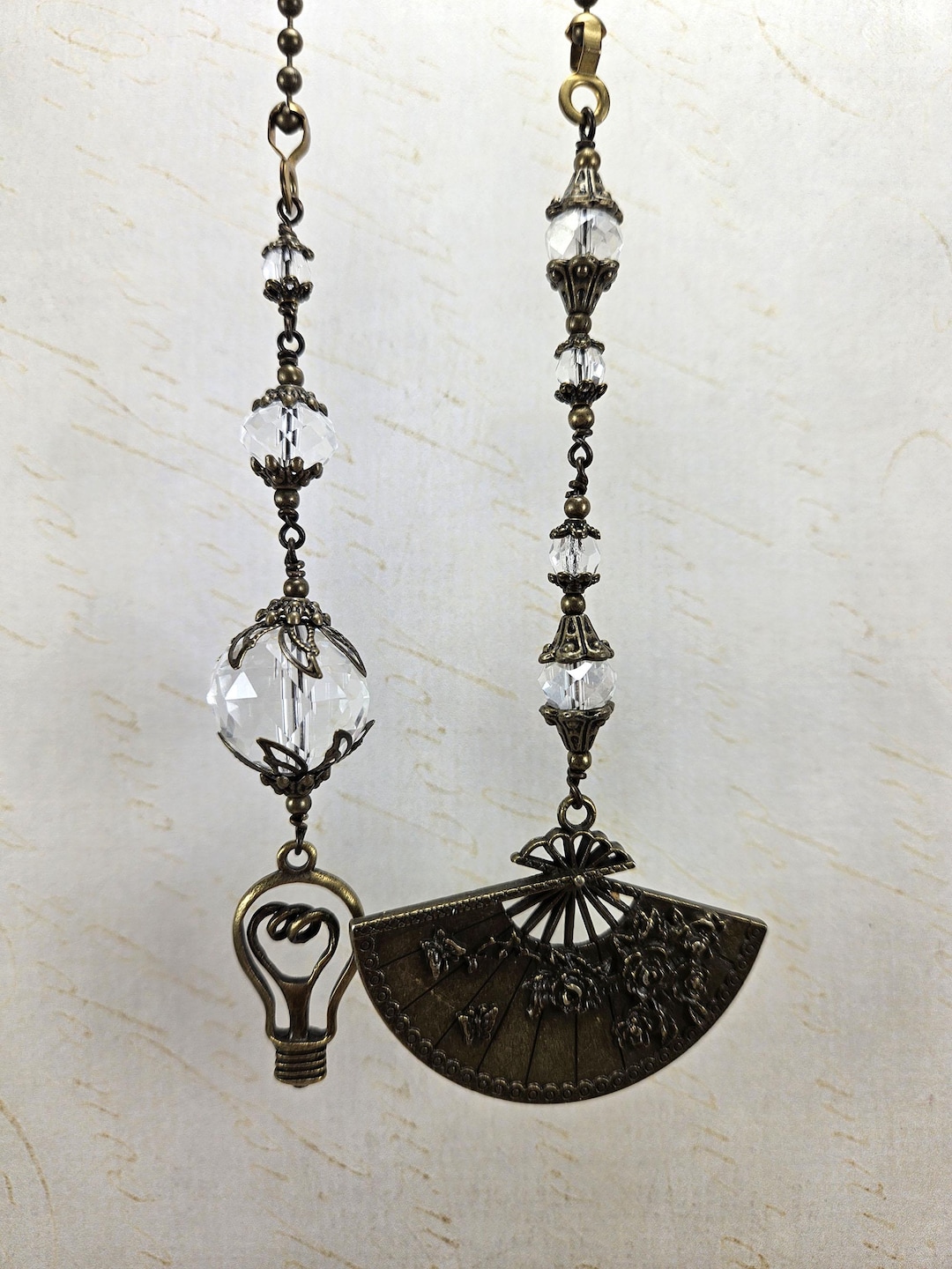 Crystal Ceiling Fan Pull Chain, Light Lamp Pulls, Decorative Pull Chain ...