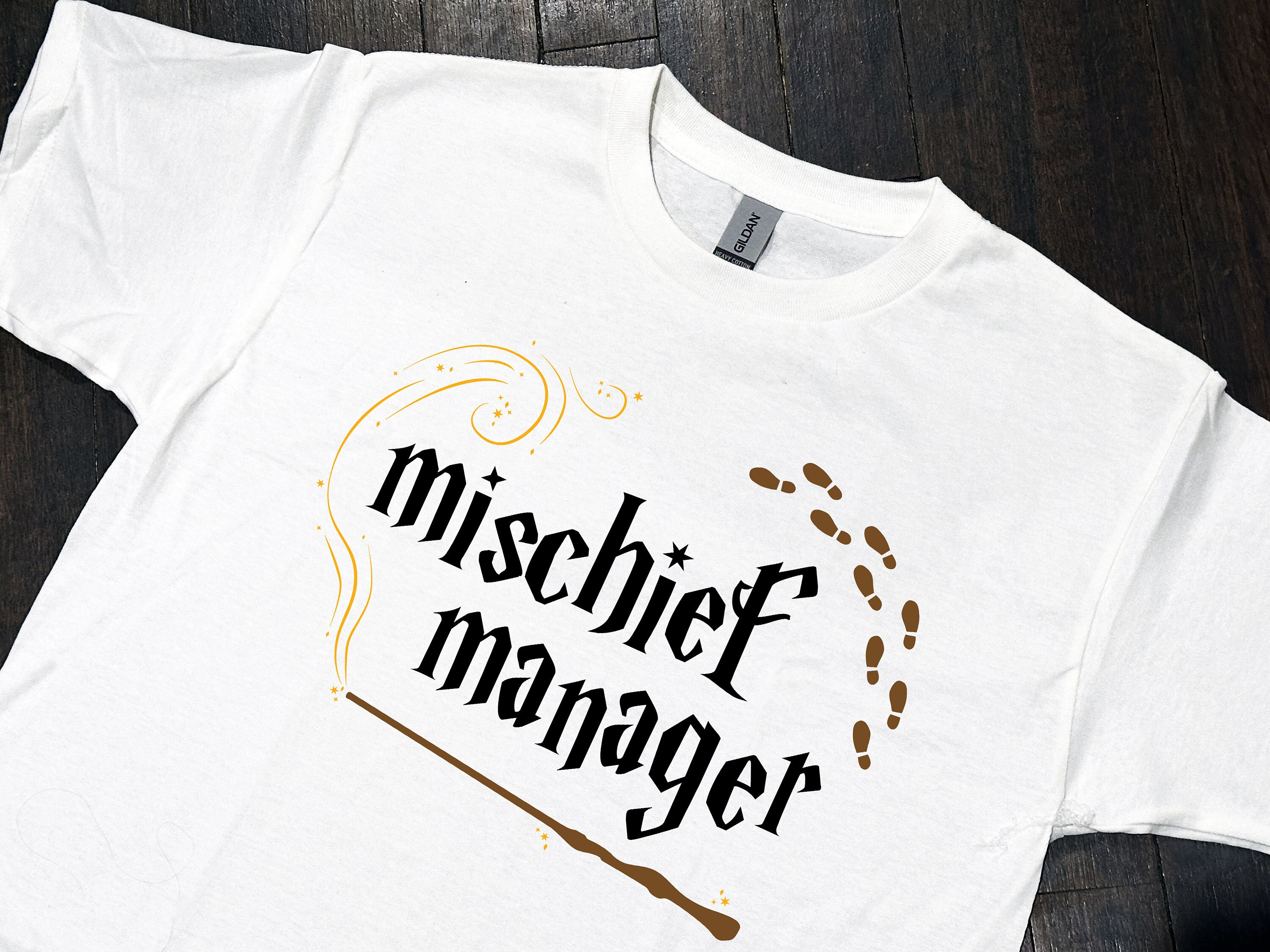 Mischief Manager SVG: Wizard Teacher Shirt Design (instant Download) - Etsy