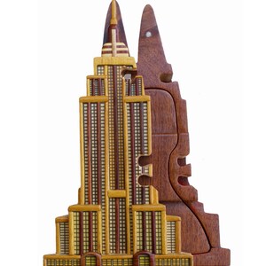 King Kong Intarsia Puzzle Box - Etsy