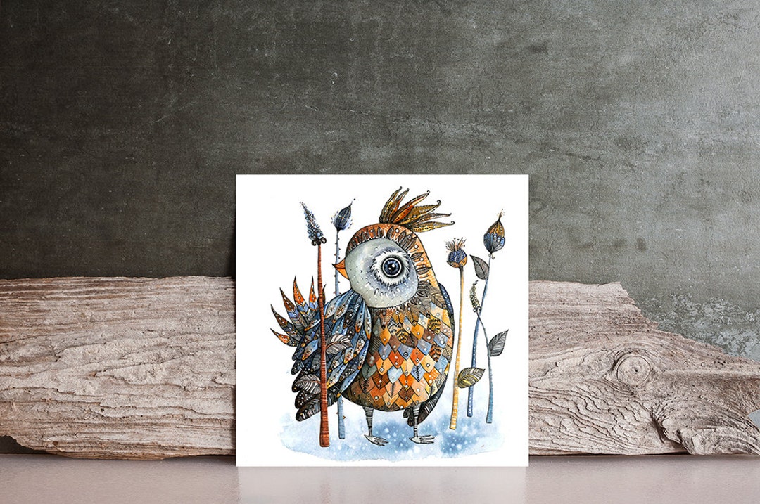 Watercolor Giclee PRINT Original Painting by Nora - Bird Lapwing ...