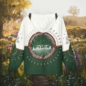 LOTR Boho Windbreaker Jacket, Unisex, Lord of the Rings Jacket, LOTR ...