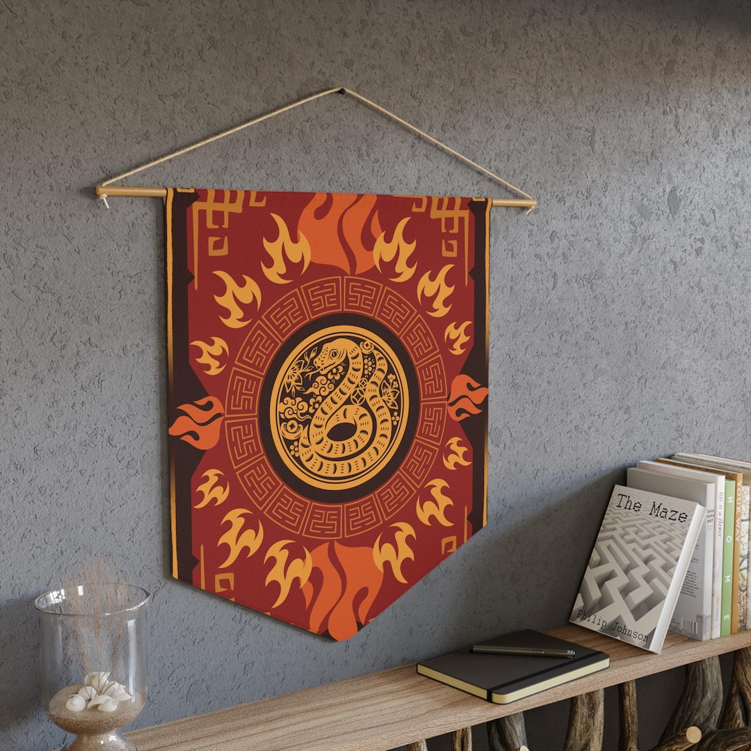 Year of the Snake Pennant, Avatar the Last Airbender Banner, Fire ...