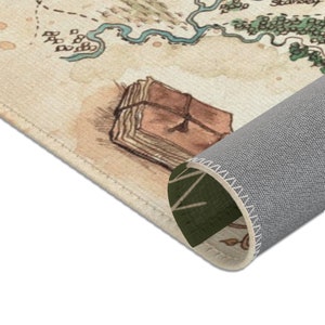 The Shire Area Rug, Lord of the Rings Rug, LOTR Area Rug, Rings of ...