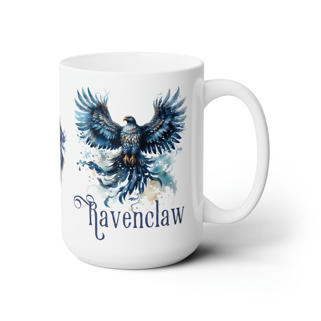 Ravenclaw Eagle Ceramic Mug, Harry Potter Gift, 15oz - Etsy