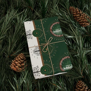 Lord of the Rings Wrapping Paper: Bohemian Middle Earth Gift Wrap - Etsy