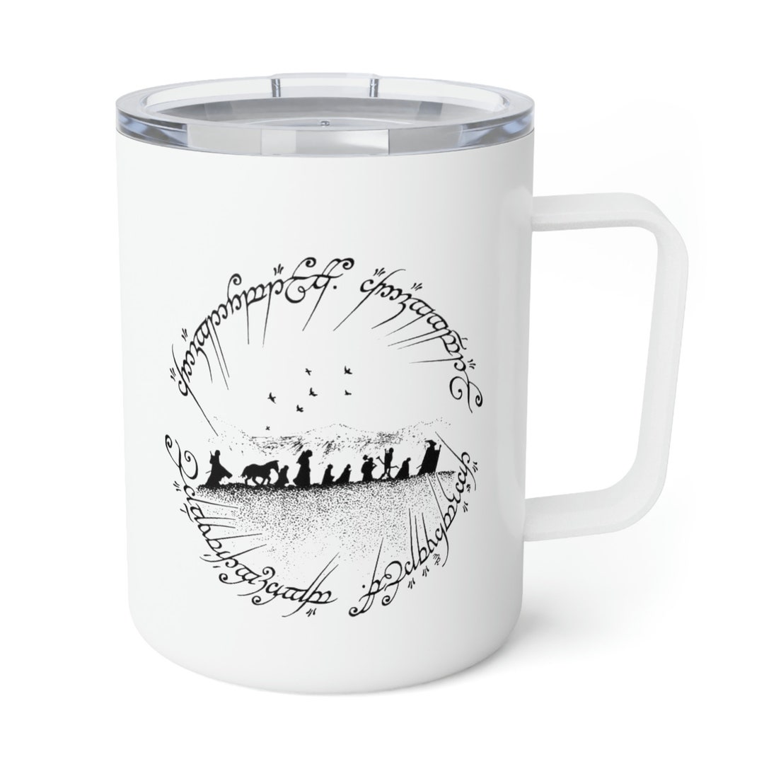 LOTR Insulated Coffee Mug, 10oz, Lord of the Rings Mug - Etsy