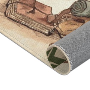 The Shire Area Rug, Lord of the Rings Rug, LOTR Area Rug, Rings of ...