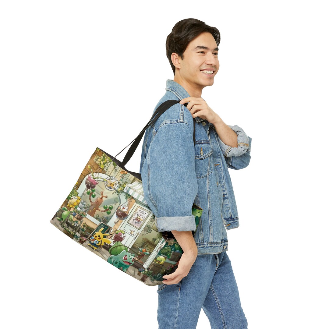 Pokemon Greenhouse Weekender Tote Bag, Garden Pokemon Tote Bag, Plant ...