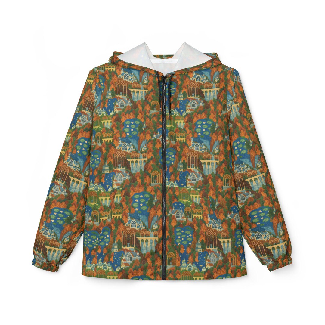 LOTR Rivendell Windbreaker Jacket, Unisex, Lord of the Rings Jacket ...