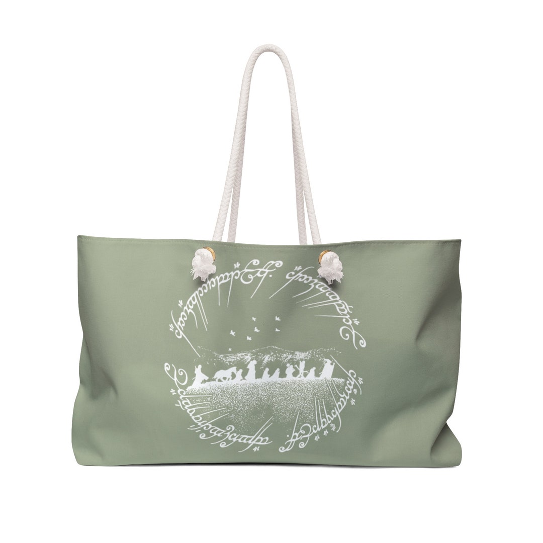 LOTR Beach Bag, Lord of the Rings Weekender Bag, Hobbit Beach Bag ...