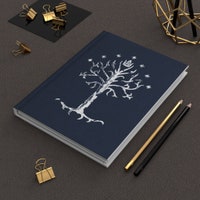 White Tree of Gondor Hardcover Journal | LOTR Inspired - Etsy