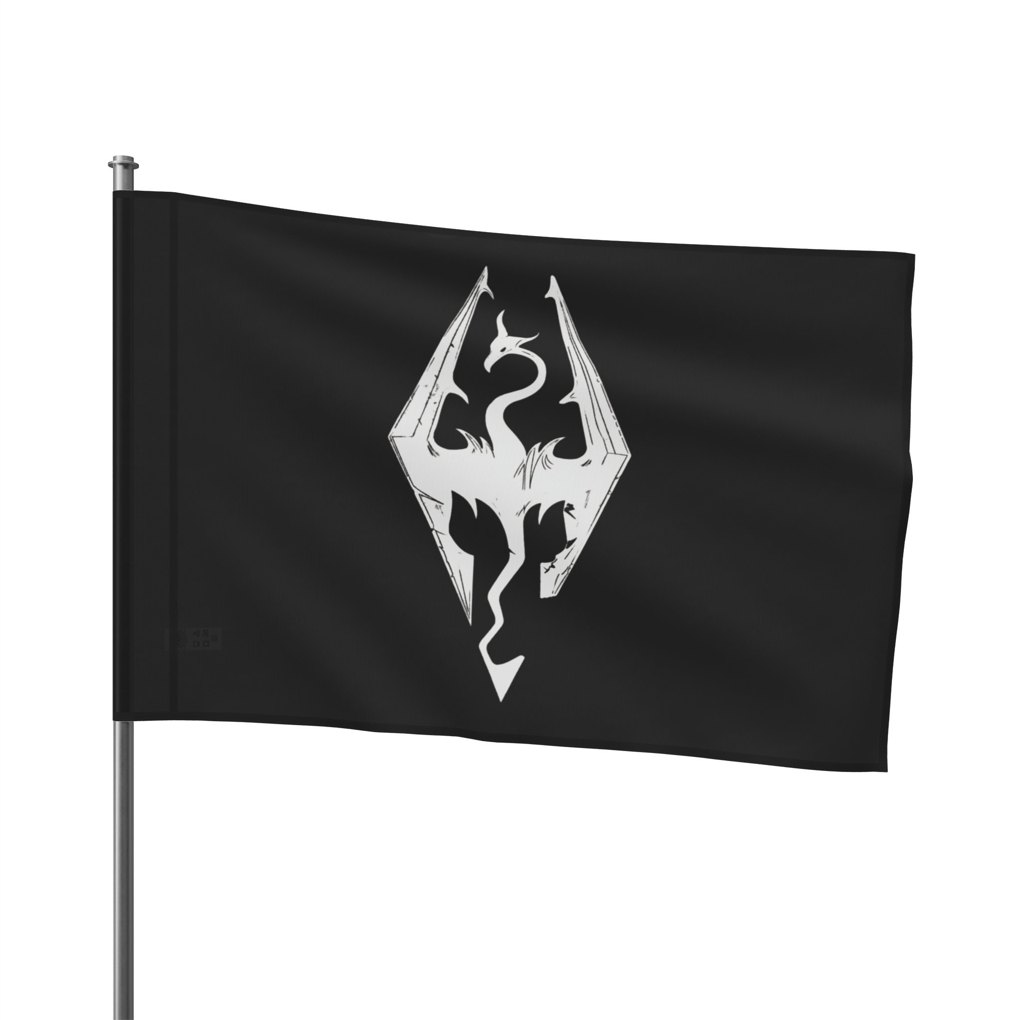 Dragonborn Flag Outdoor Flag Indoor Flag Skyrim Flag - Etsy