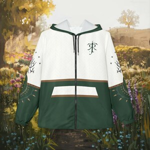LOTR Boho Windbreaker Jacket, Unisex, Lord of the Rings Jacket, LOTR ...