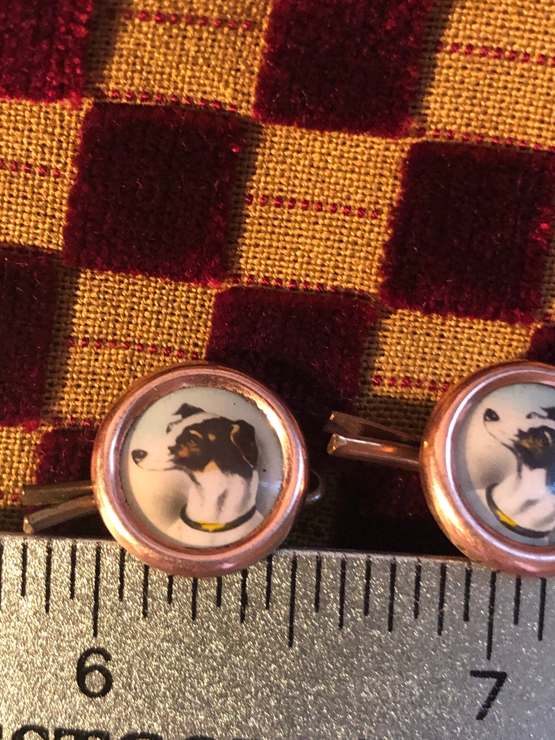 Victorian Stud-cuff Links Greyhound | Etsy