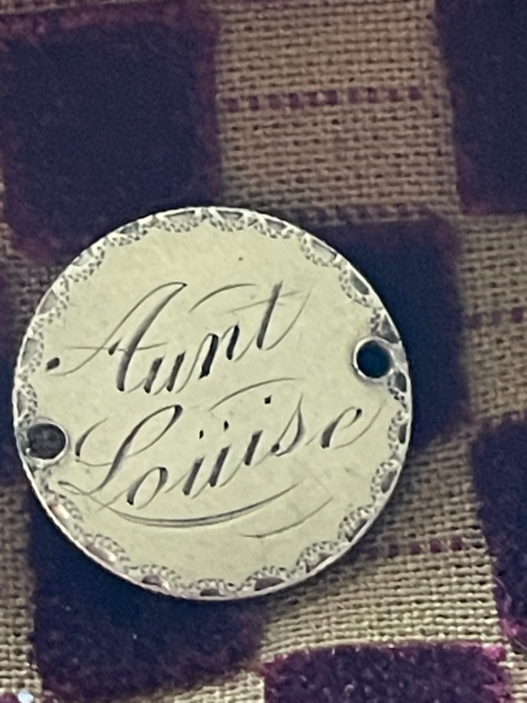 Love Token Aunt Louise - Etsy