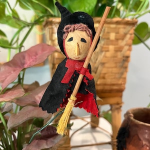 Vintage Mid Century German Halloween Kitchen Witch Figurine - Etsy