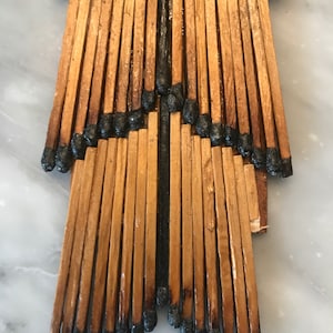 Vintage 60's Folk Art Tramp Art Handmade Match Stick Cross - Etsy