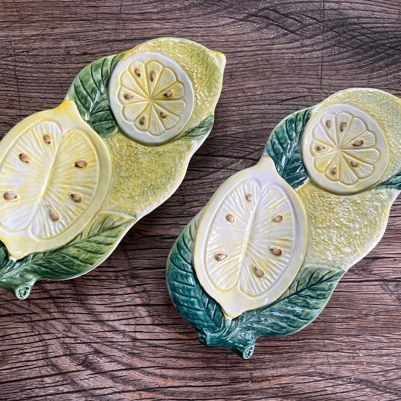 Italian Pottery Lemons - Etsy