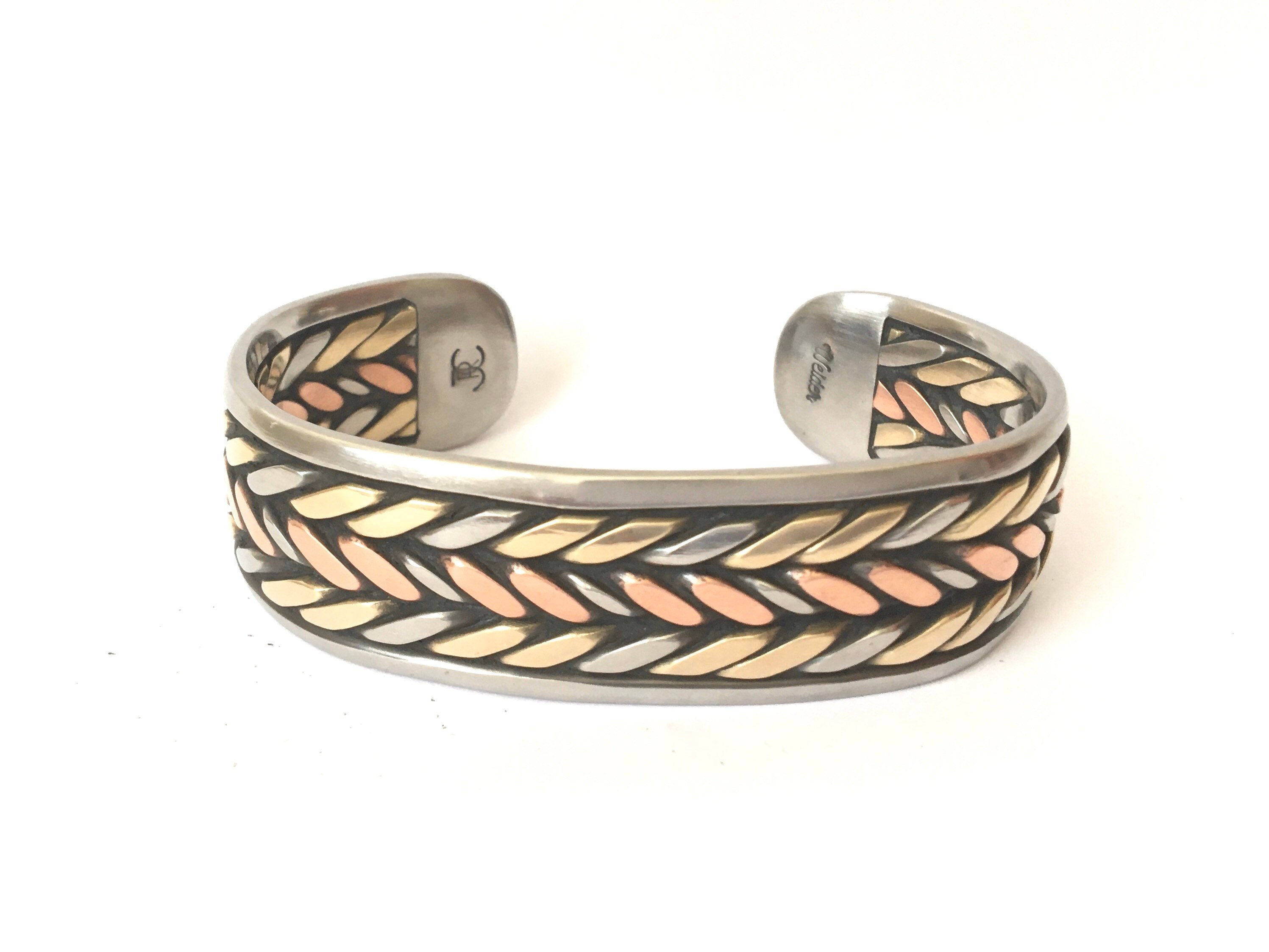 Bronze Copper Stainless Welder Bracelet - Etsy