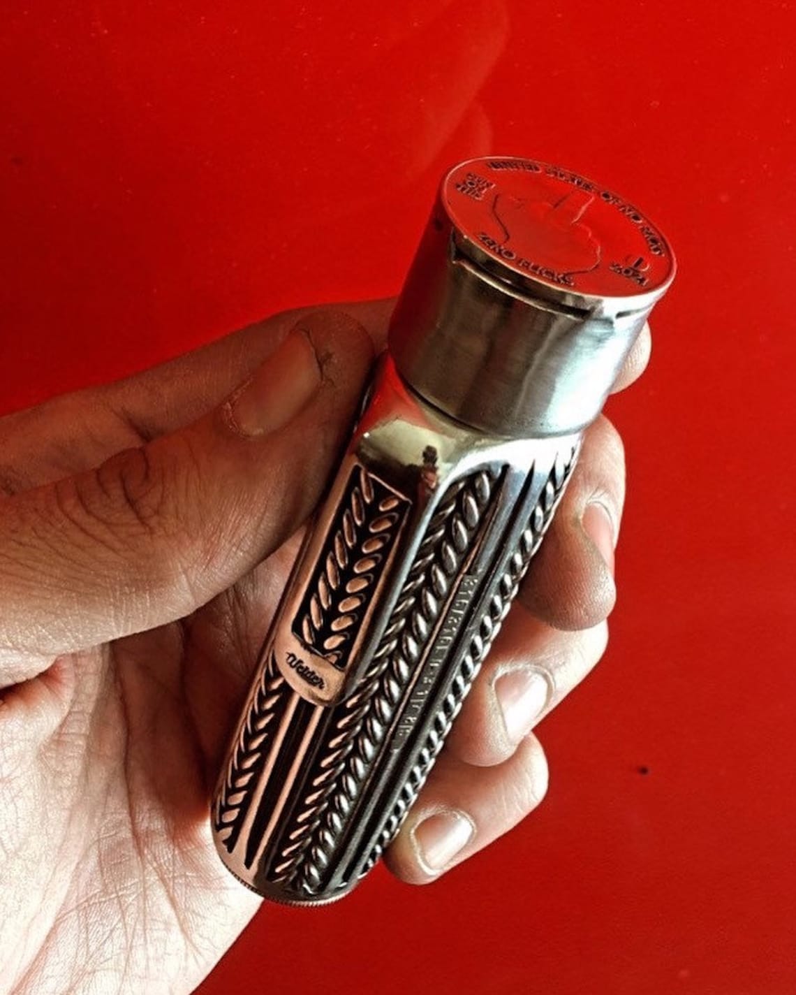 Middle Finger 4" Tungsten Holder - Etsy