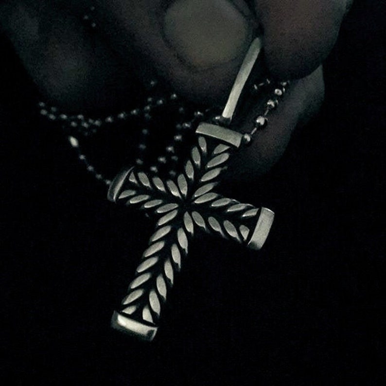 Welder Cross Pendant - Etsy