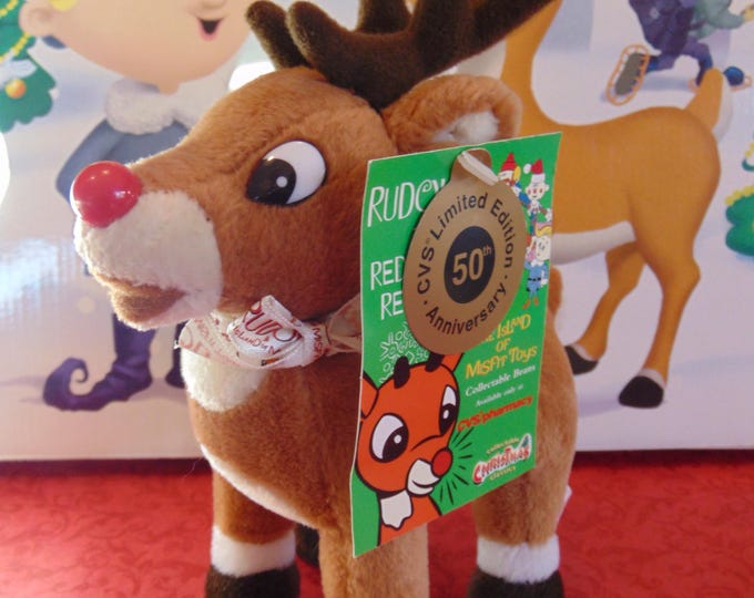 CVS Rudolph the Red Nosed Reindeer Plush Misfit Toy Limited Edition ...