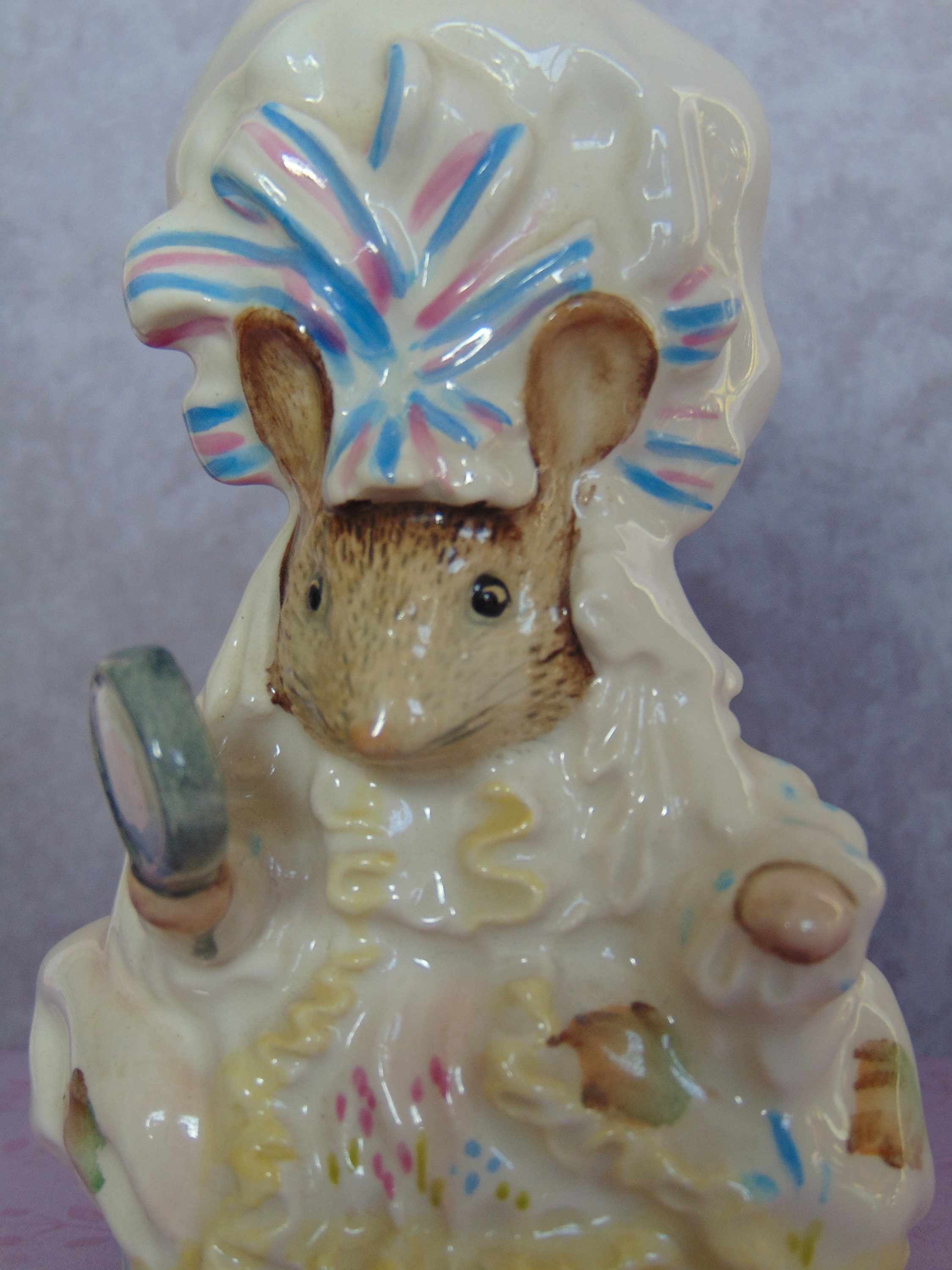 Vintage Beatrix Potter Lady Mouse Figurine Royal Albert With Original Box - Etsy