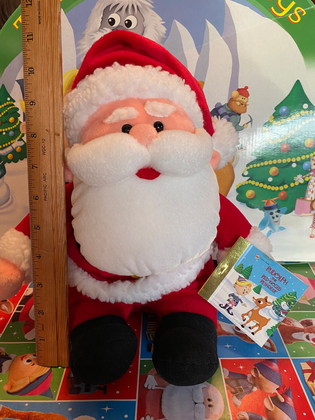 CVS Misfit Santa Claus 1998 RARE LARGE 12 Plush From Rudolph Red Nosed ...