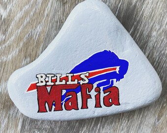 Buffalo Bills Painted Rock - Etsy