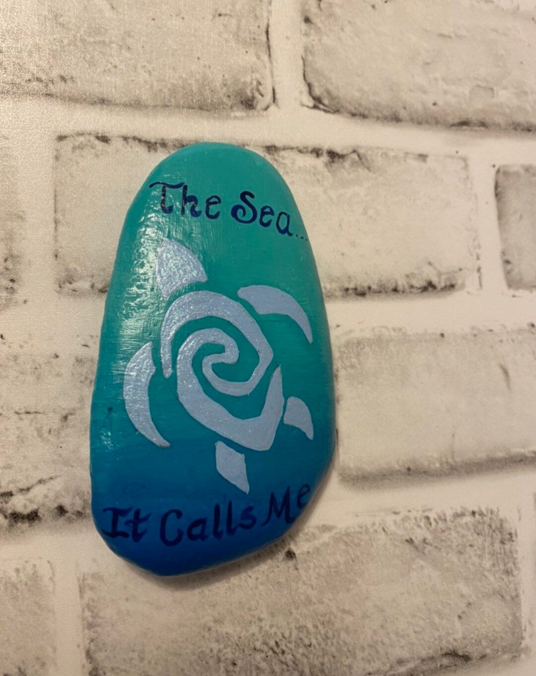 Turtle Ocean Moana Sea Painted Rock - Etsy