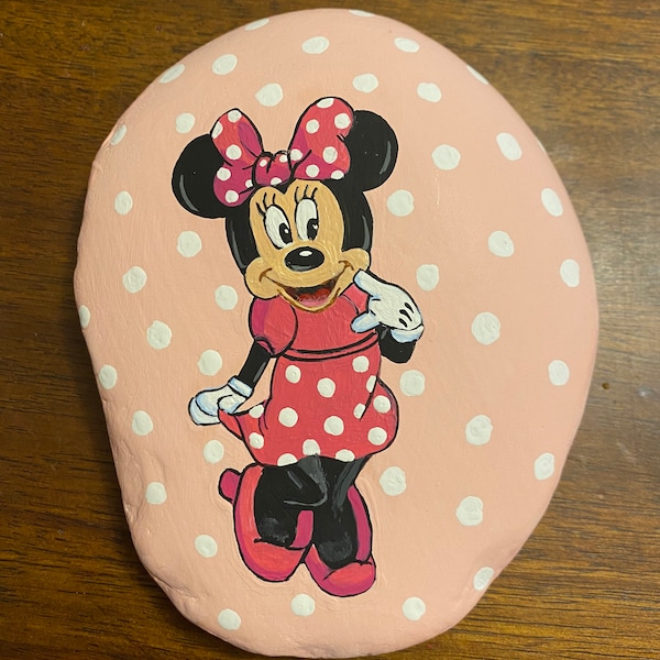 Mouse Rock Painted - Etsy