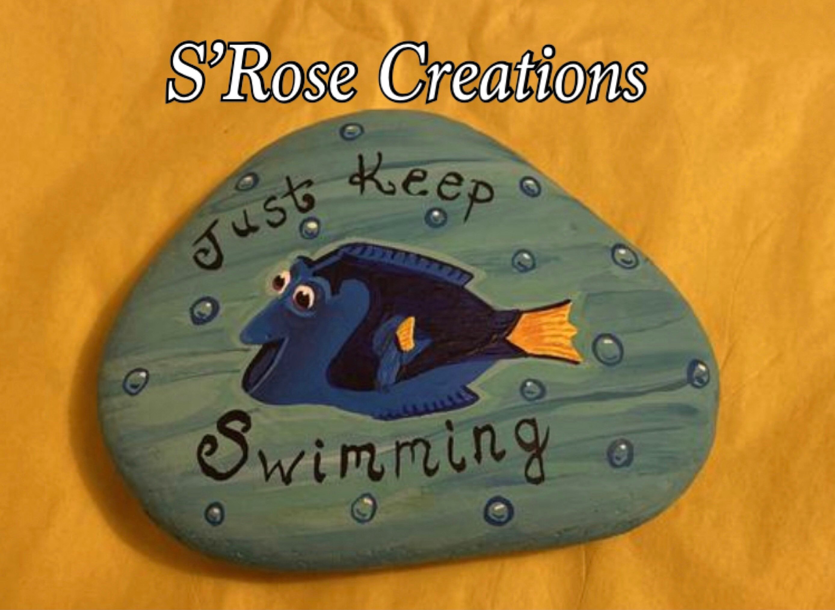Disney Dory Painted Rock - Etsy