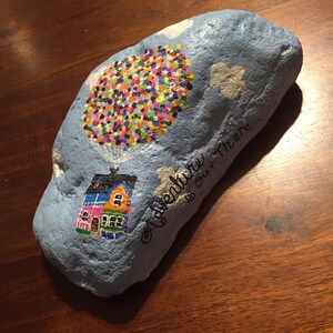 Up Painted Rock - Etsy