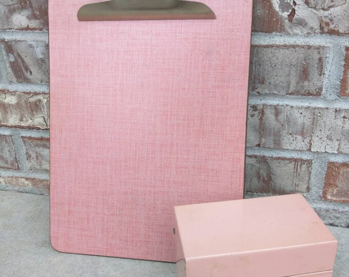 Incredible Pretty in Pink / Pink Linen Look Clipboard Index - Etsy
