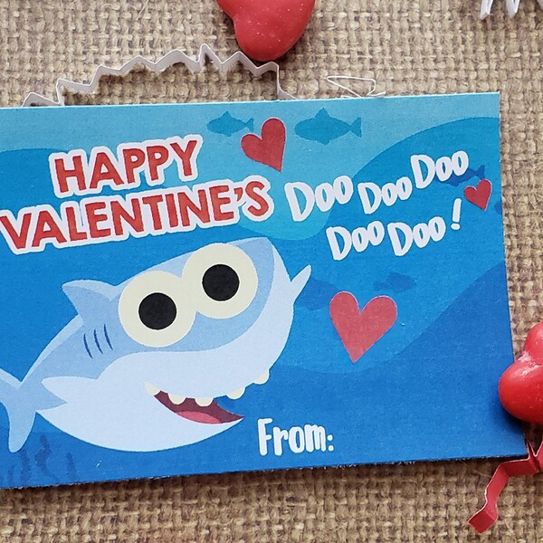 Shark Valentine - Etsy