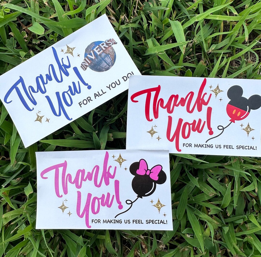 Cast Member Appreciation Stickers | WDW Gift Idea | Thank You Cast ...