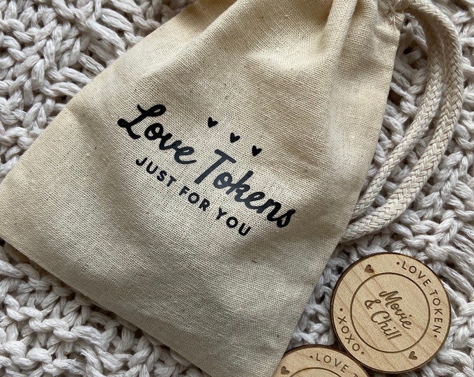 Love Tokens Love Coupons for Her for Him Valentines | Etsy