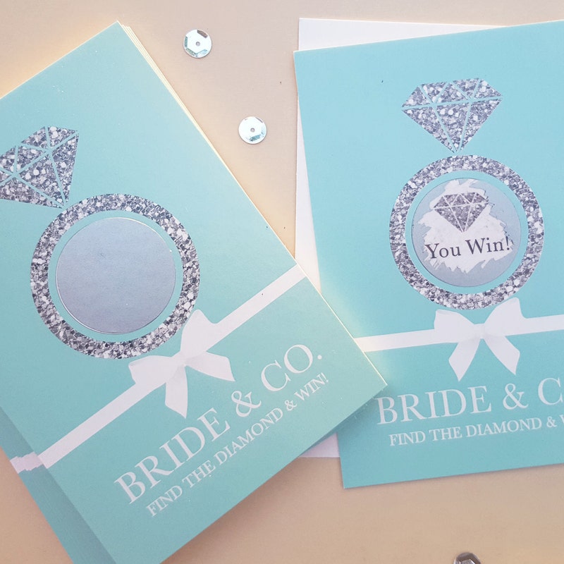 Bridal Shower Scratch Off - Etsy